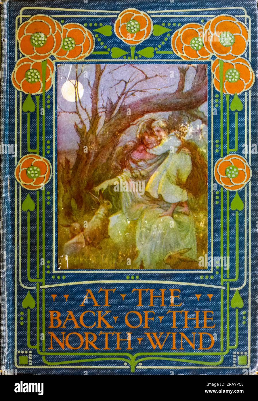 Cover from the book ' At the back of the north wind ' by MacDonald ...