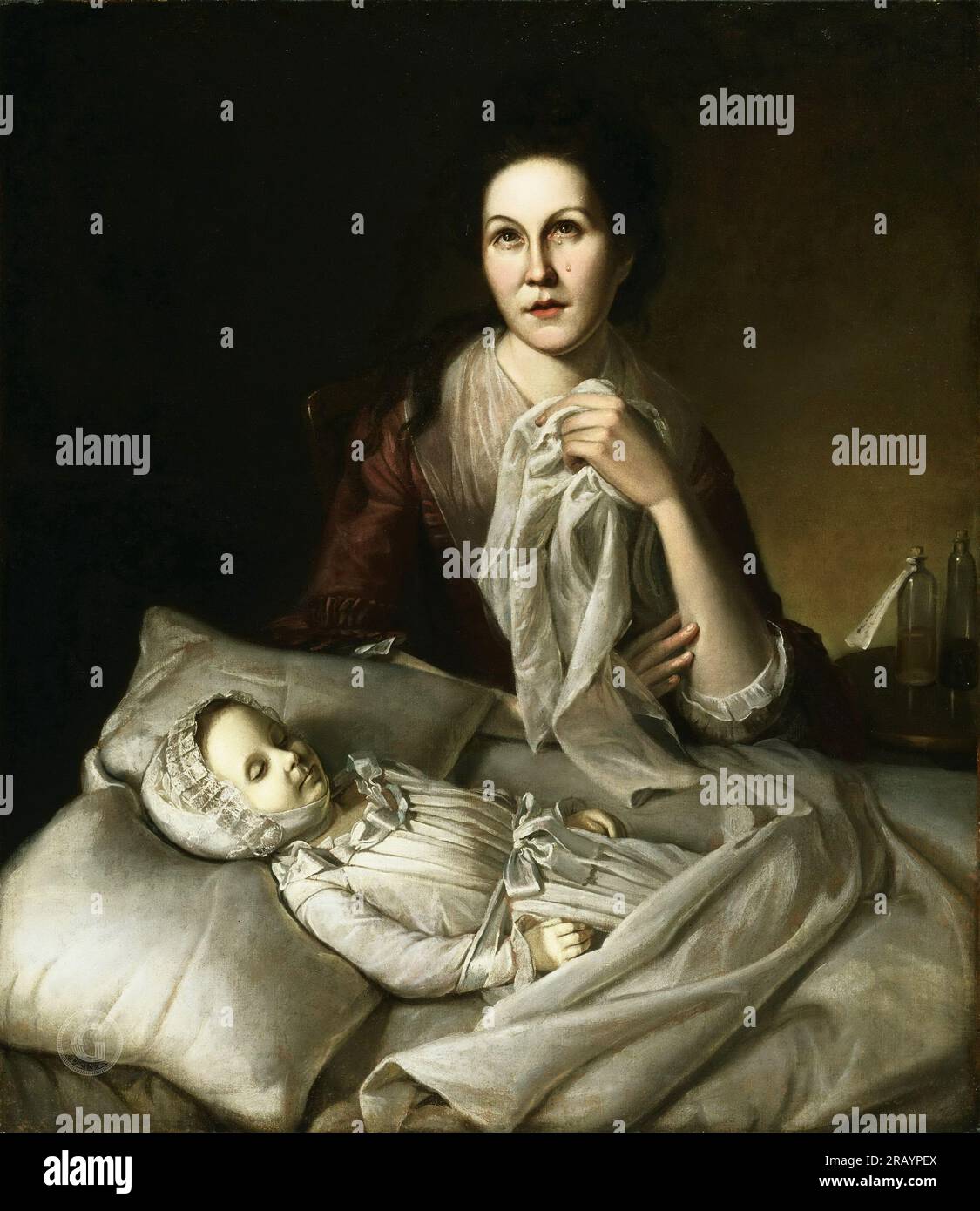 Charles Willson Peale, American, 1741-1827 -- Rachel Weeping 1818 Stock ...
