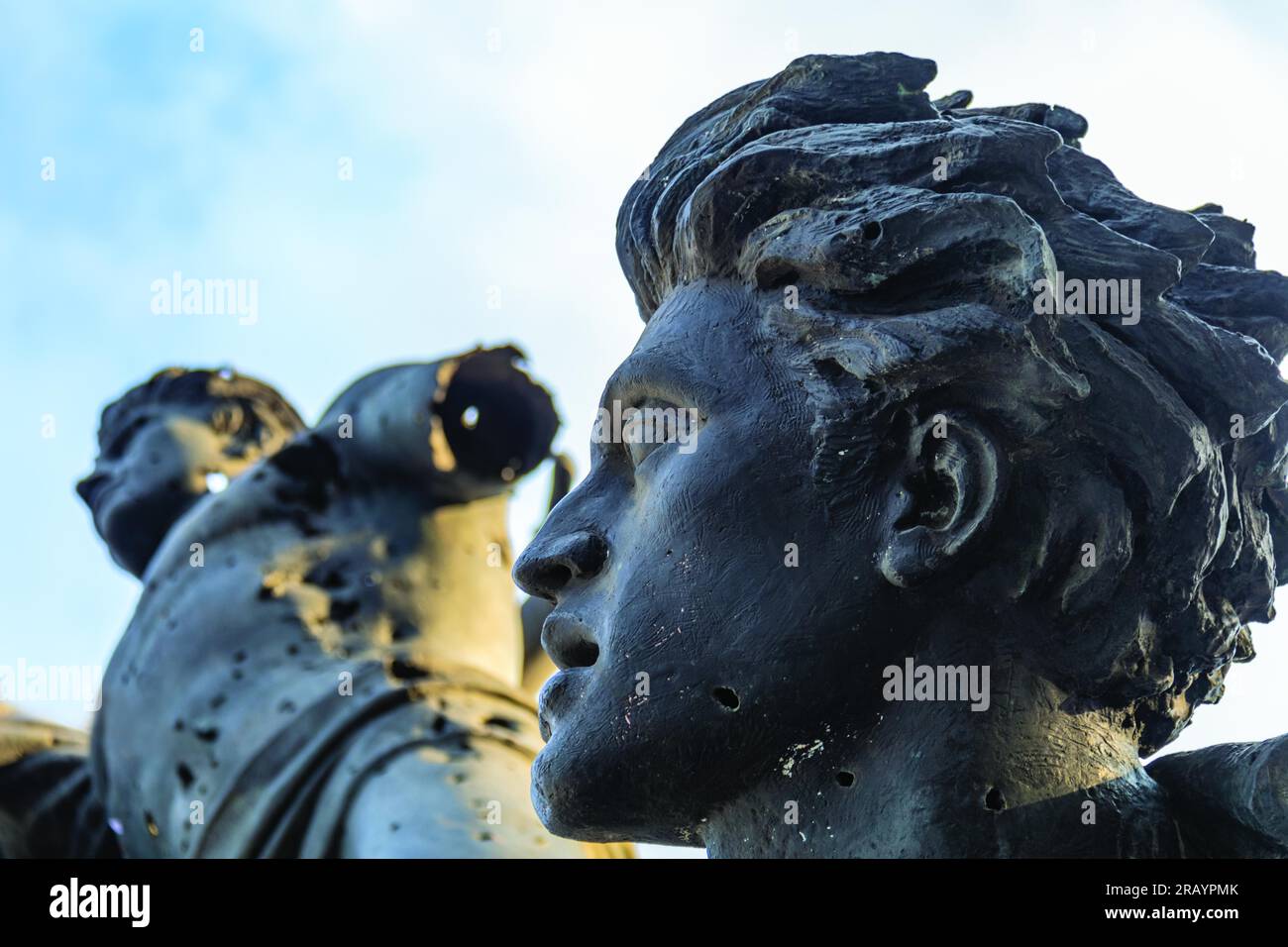 Martyrs' Statue in Downtown Beirut Stock Photo - Alamy