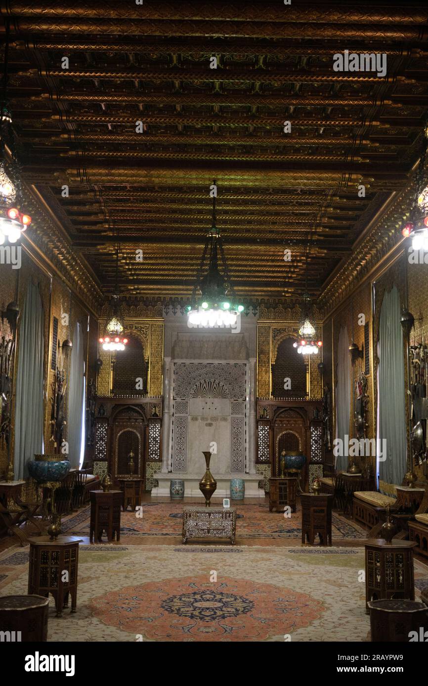 Interior of one of the best castle Peles,Transylvania,Romania Stock ...