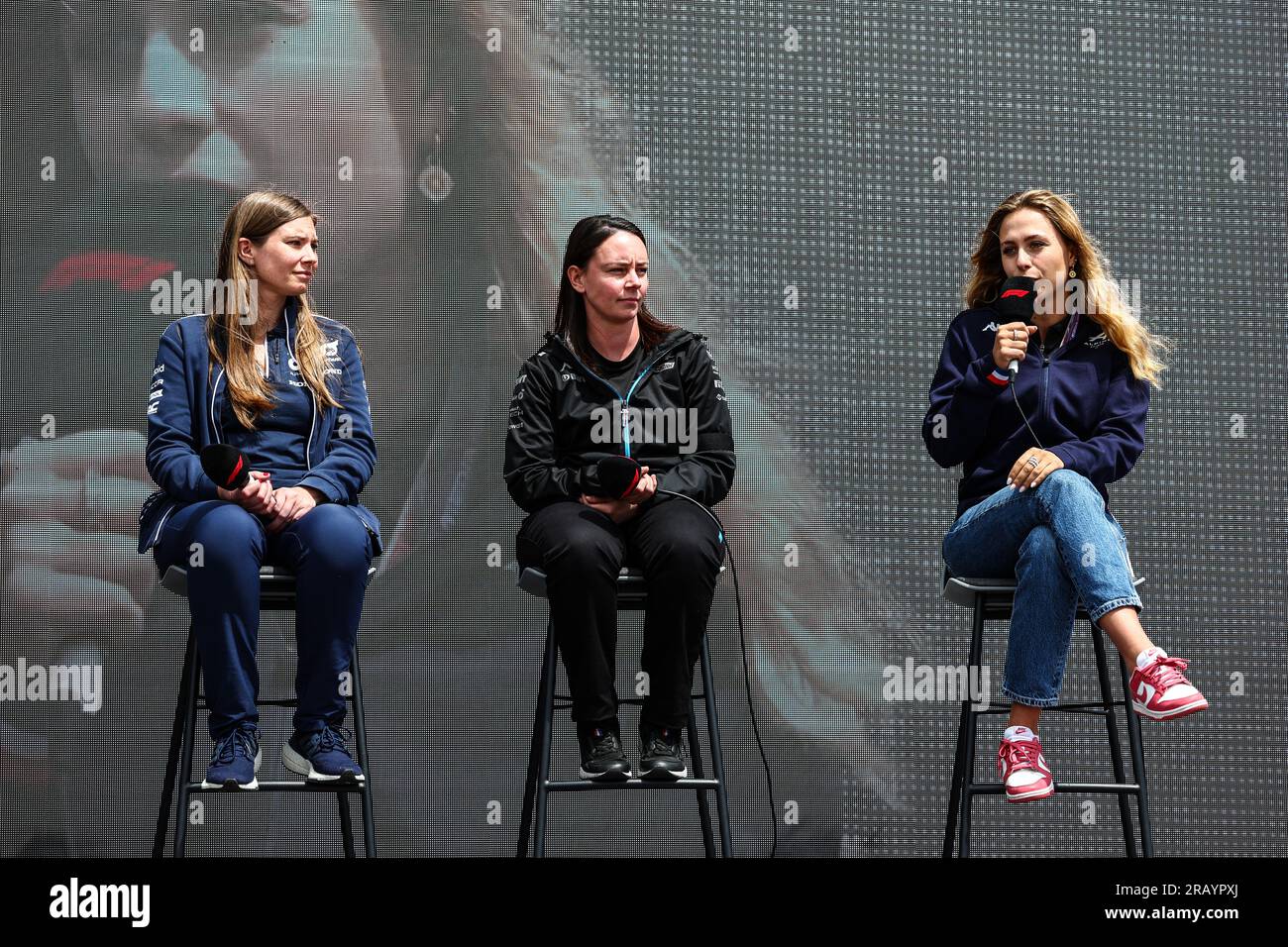 F1 academy women hi-res stock photography and images - Alamy