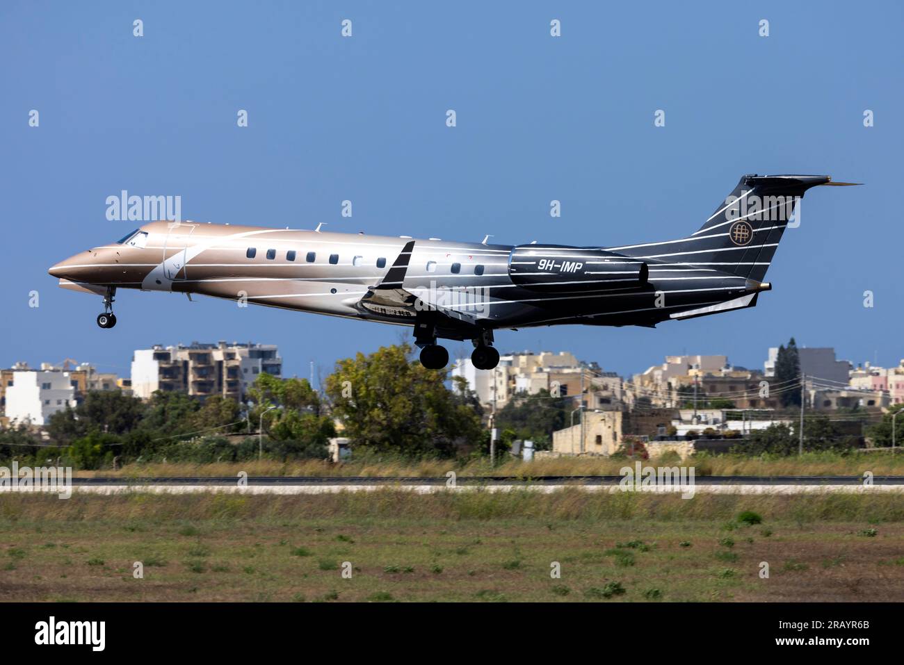 Air X Charter Embraer ERJ-135BJ Legacy 600 (Reg: 9H-IMP) in a new nice ...