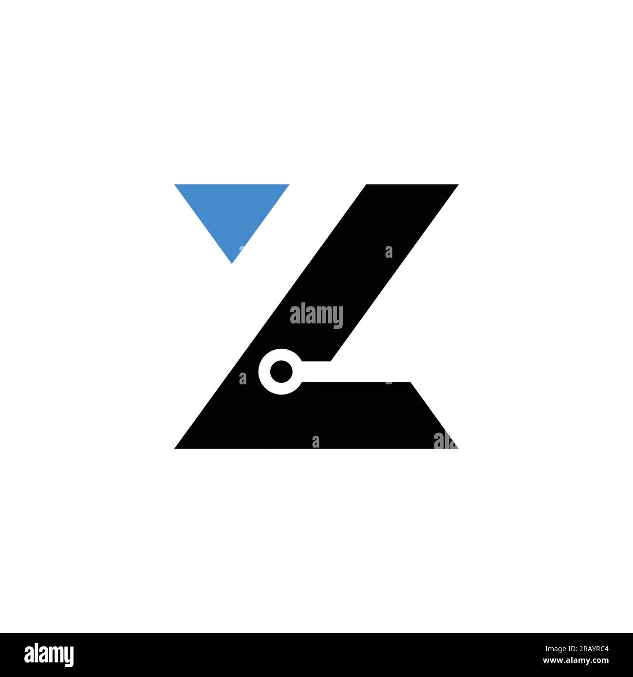 Abstract letter z logo initial z with creative vector image. Letter Z ...