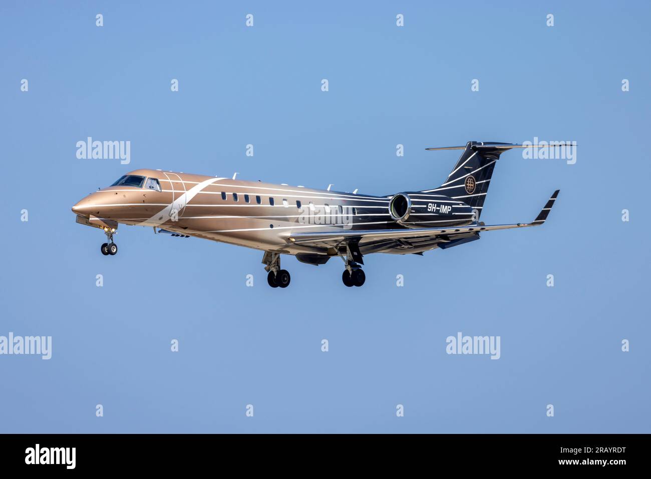 Air X Charter Embraer ERJ-135BJ Legacy 600 (Reg: 9H-IMP) in a new nice ...