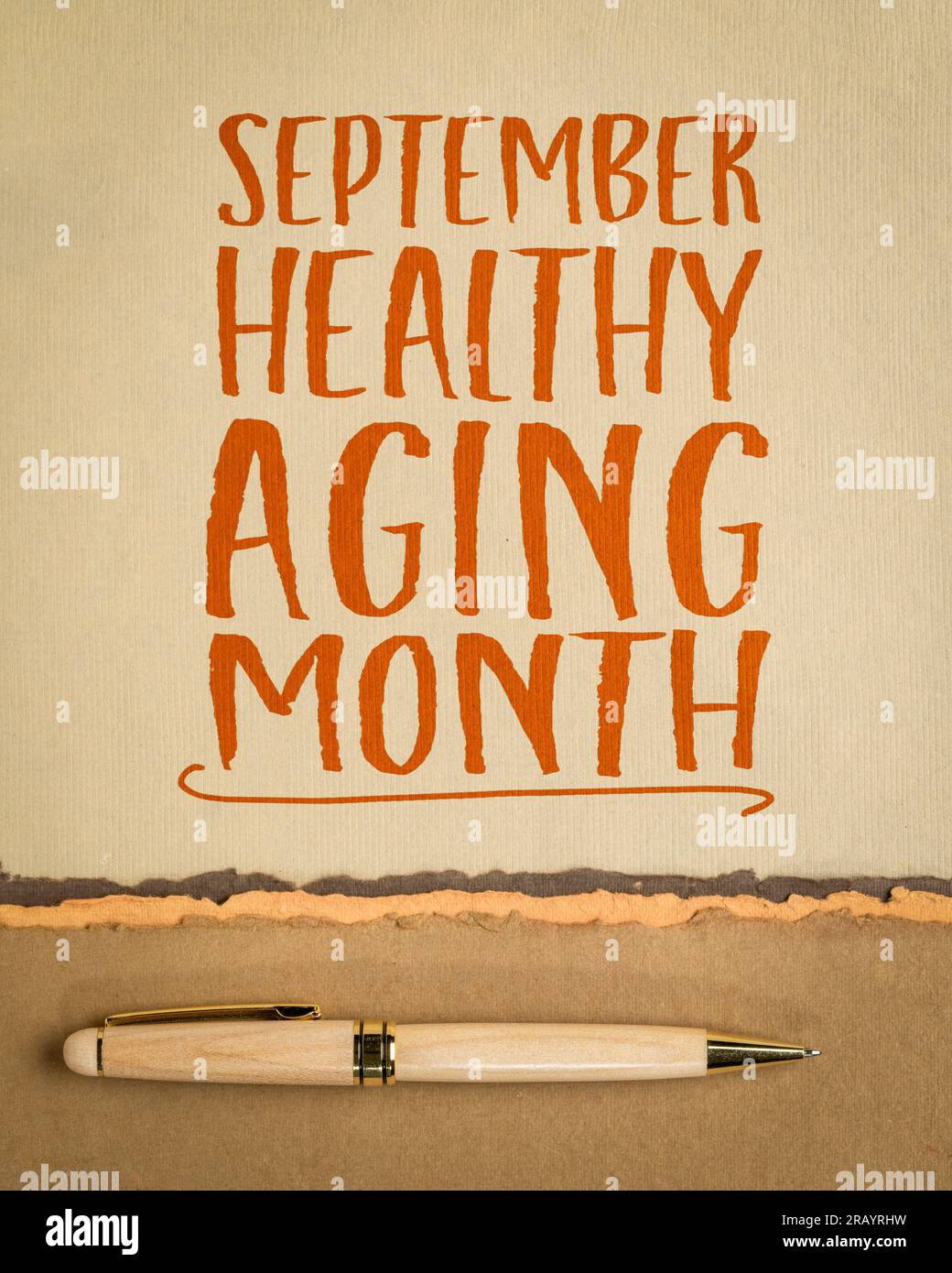 Healthy aging month hi-res stock photography and images - Alamy