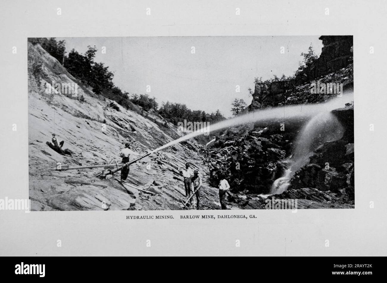 Hydraulic mining gold historical hi-res stock photography and images ...
