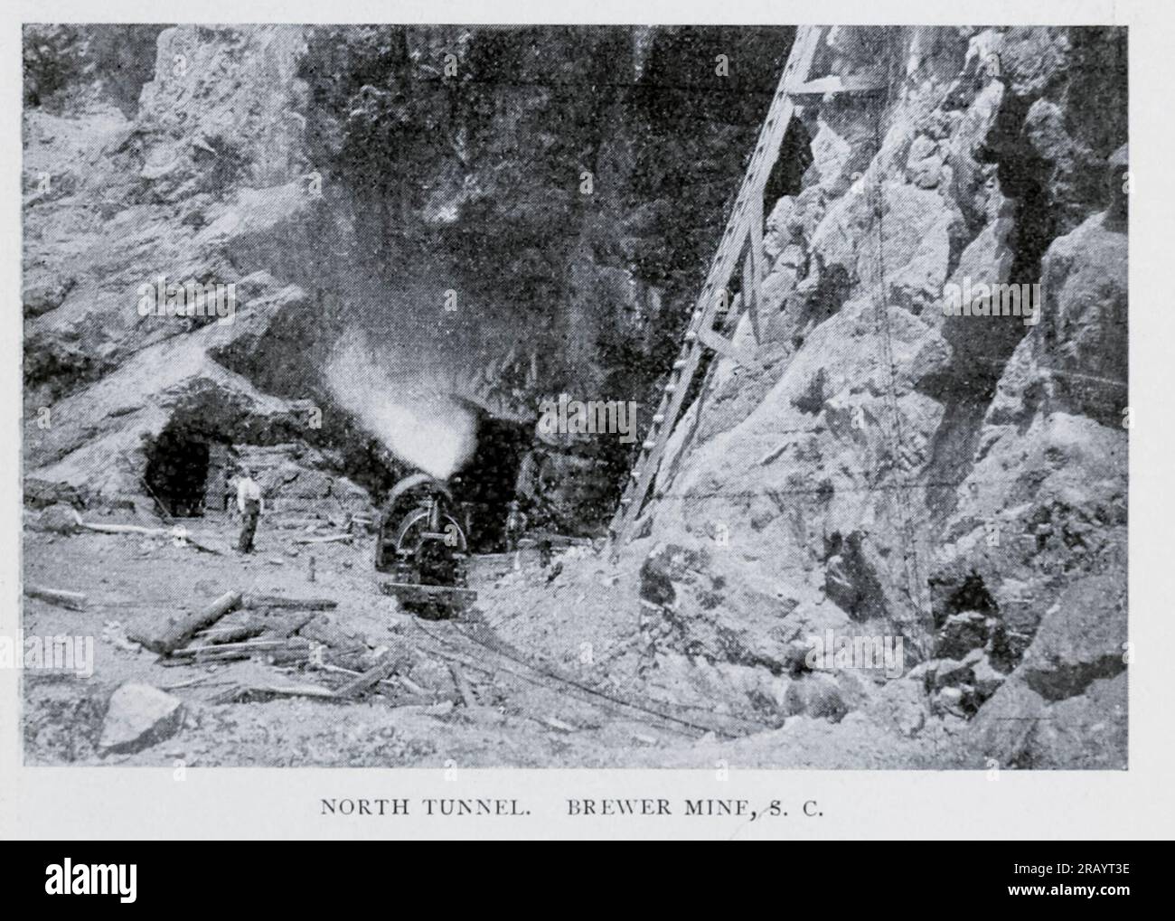 Hydraulic mining carolina hi-res stock photography and images - Alamy