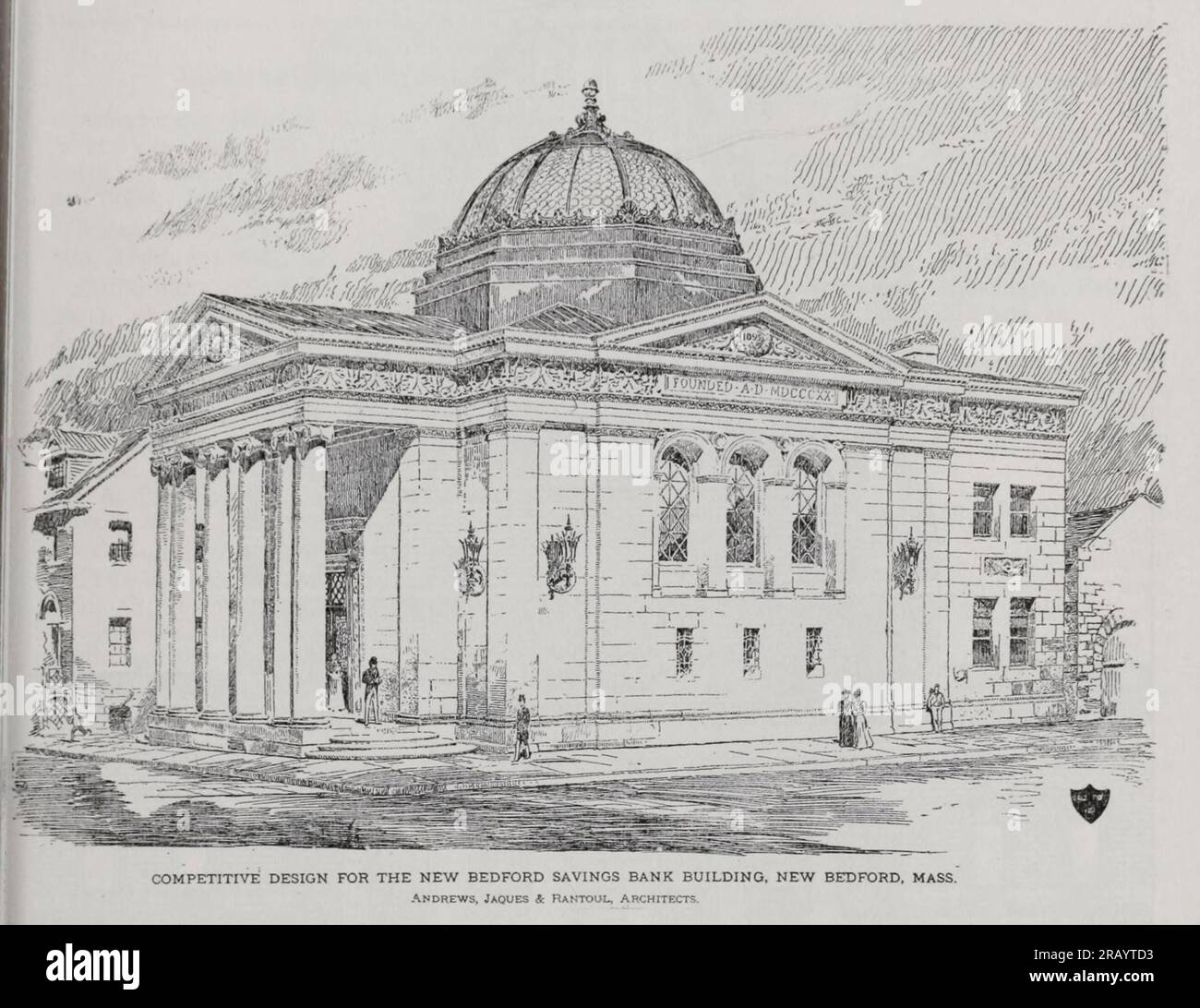 Competitive Design for the New Bedford Savings Bank Building New ...