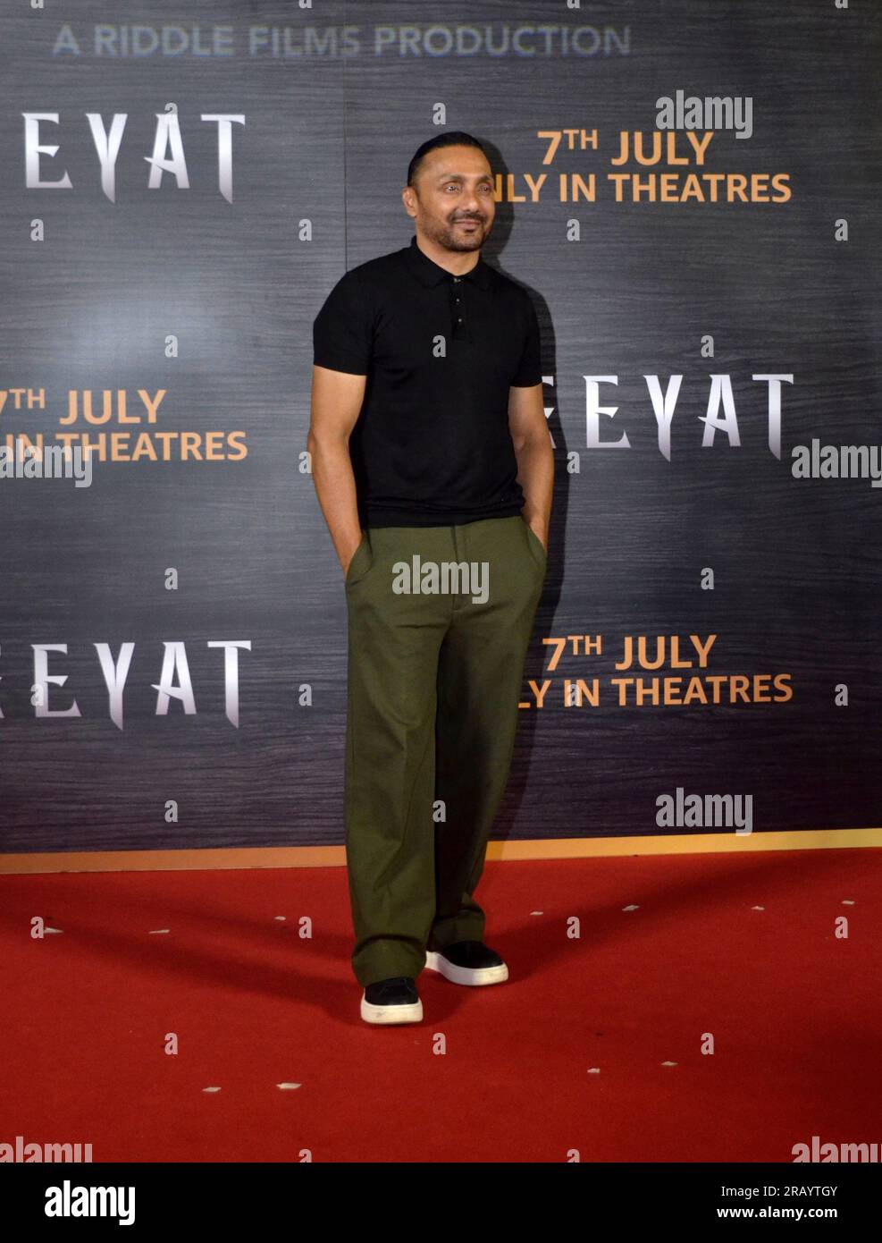 Indian actor Rahul Bose poses for a photo during a press conference of ...
