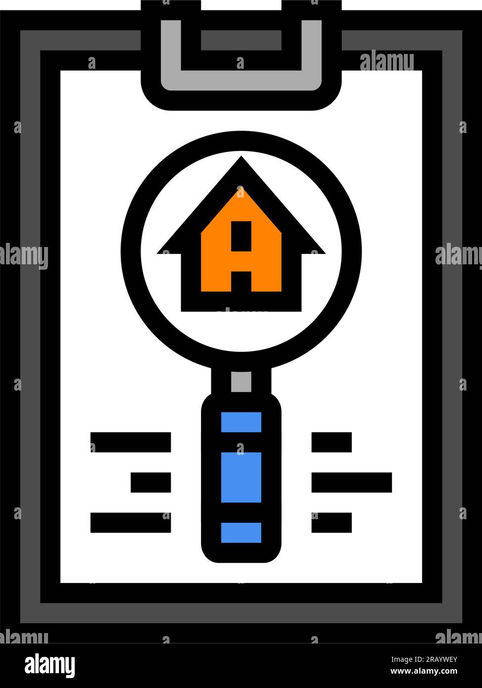 building inspection civil engineer color icon vector illustration Stock ...
