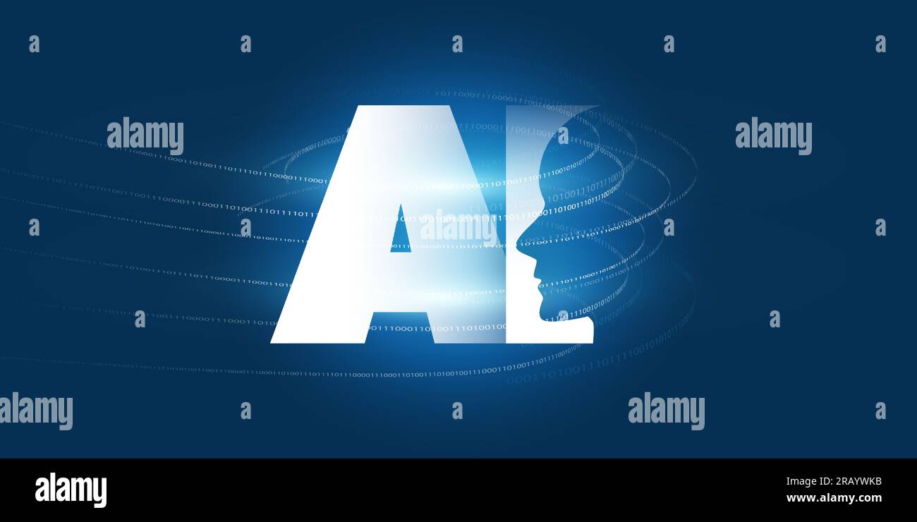 Futuristic Machine Learning, Artificial Intelligence, Cloud Computing, Automated Support ...