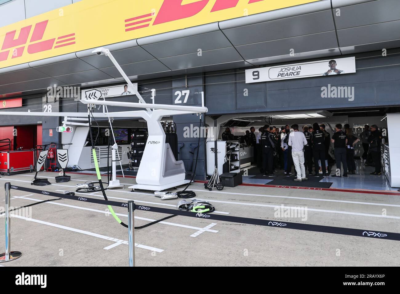 APEX APXGP garage for the F1 movie by Apple Studios/Bruckheimer Films ...