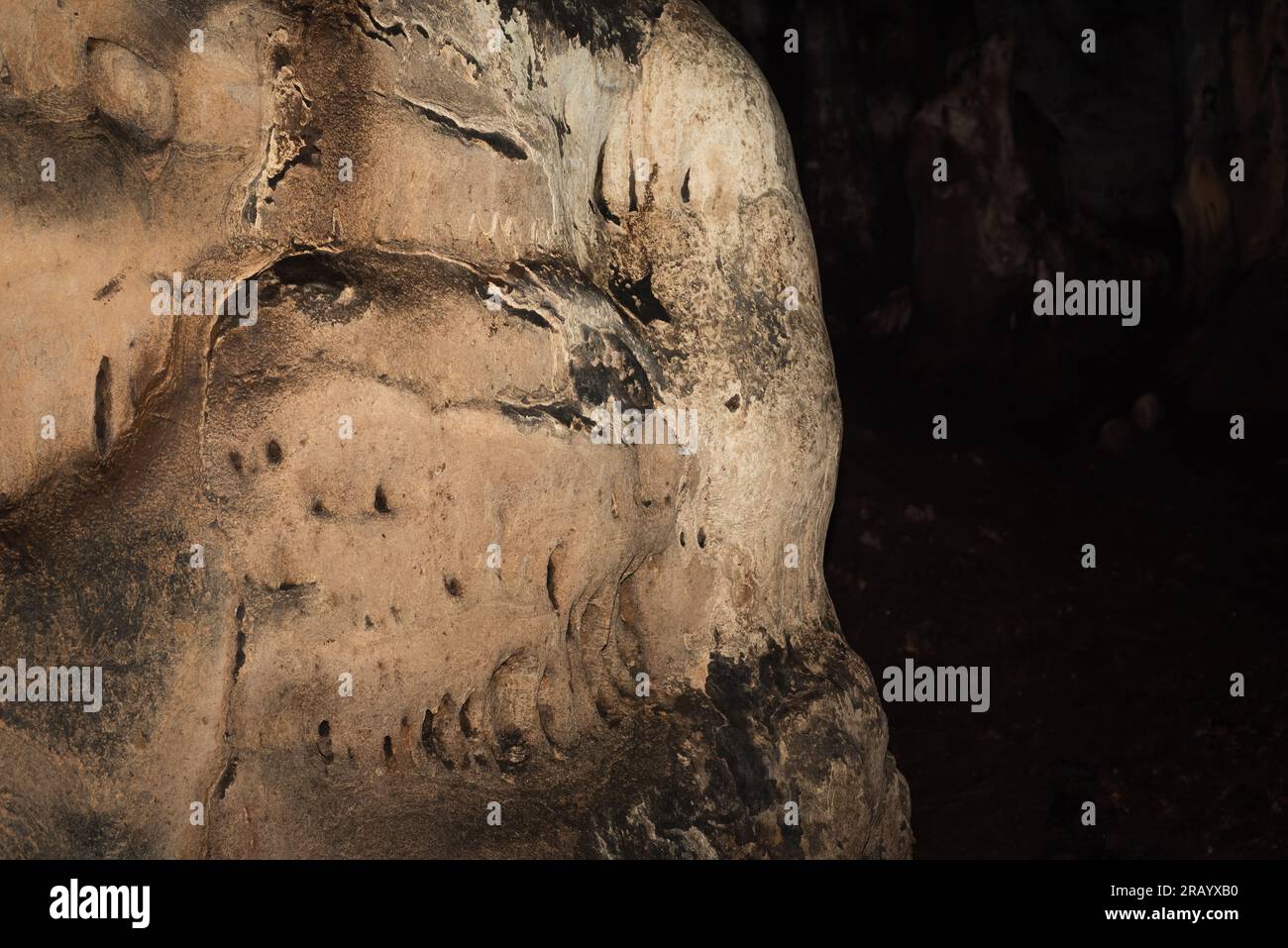 Inkaya cave in Izmir. Guzelbahce, Yelki, Turkey Stock Photo - Alamy