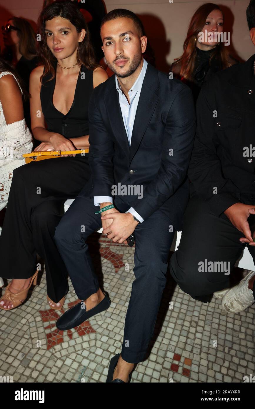 Paris, France. 05th July, 2023. Celio Saab attends the Elie Saab show ...