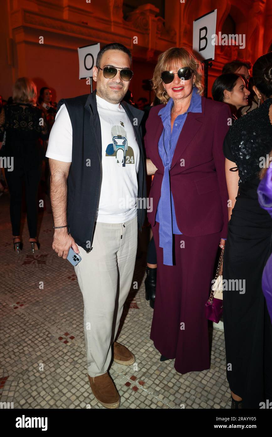 Paris, France. 05th July, 2023. Abed Al Rahman Naamani and Youssra ...