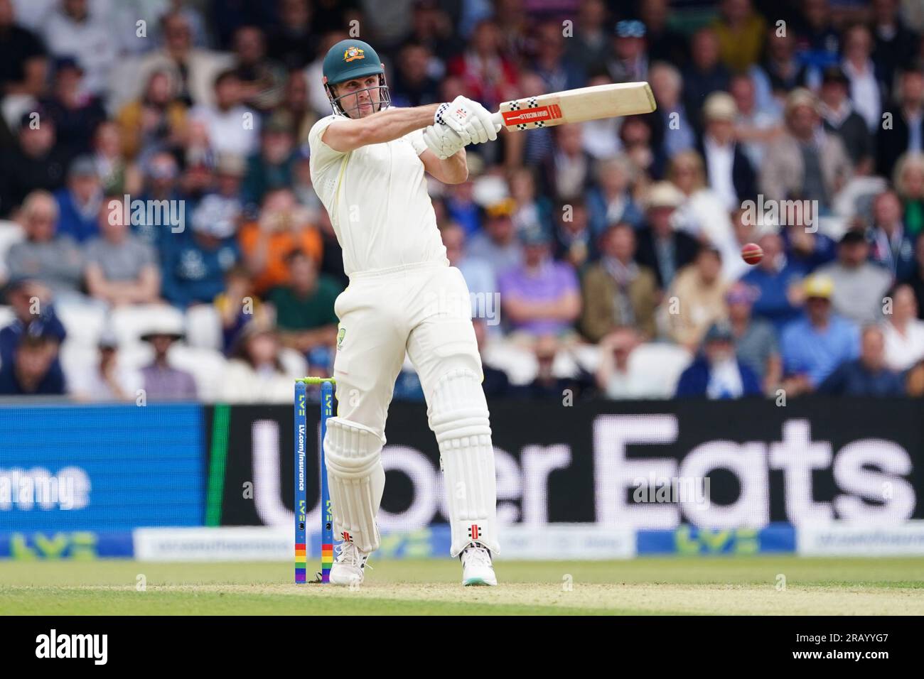 Australia's Mithcell Marsh in batting action during day one of the ...