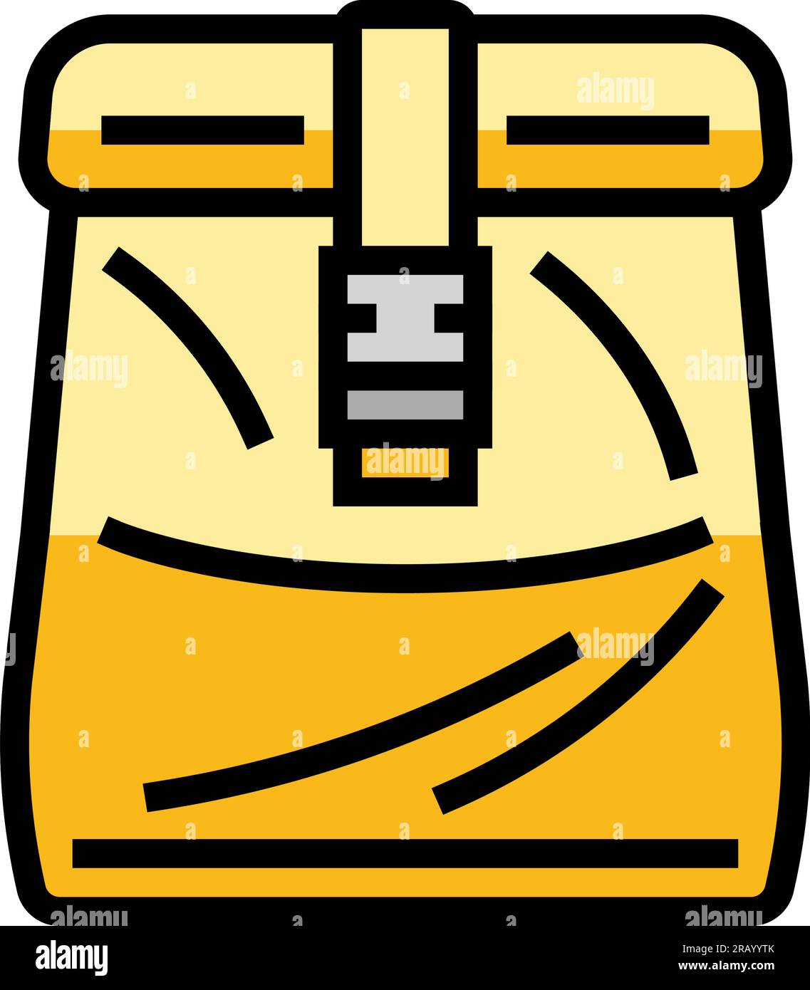 lunch box bag container color icon vector illustration Stock Vector ...
