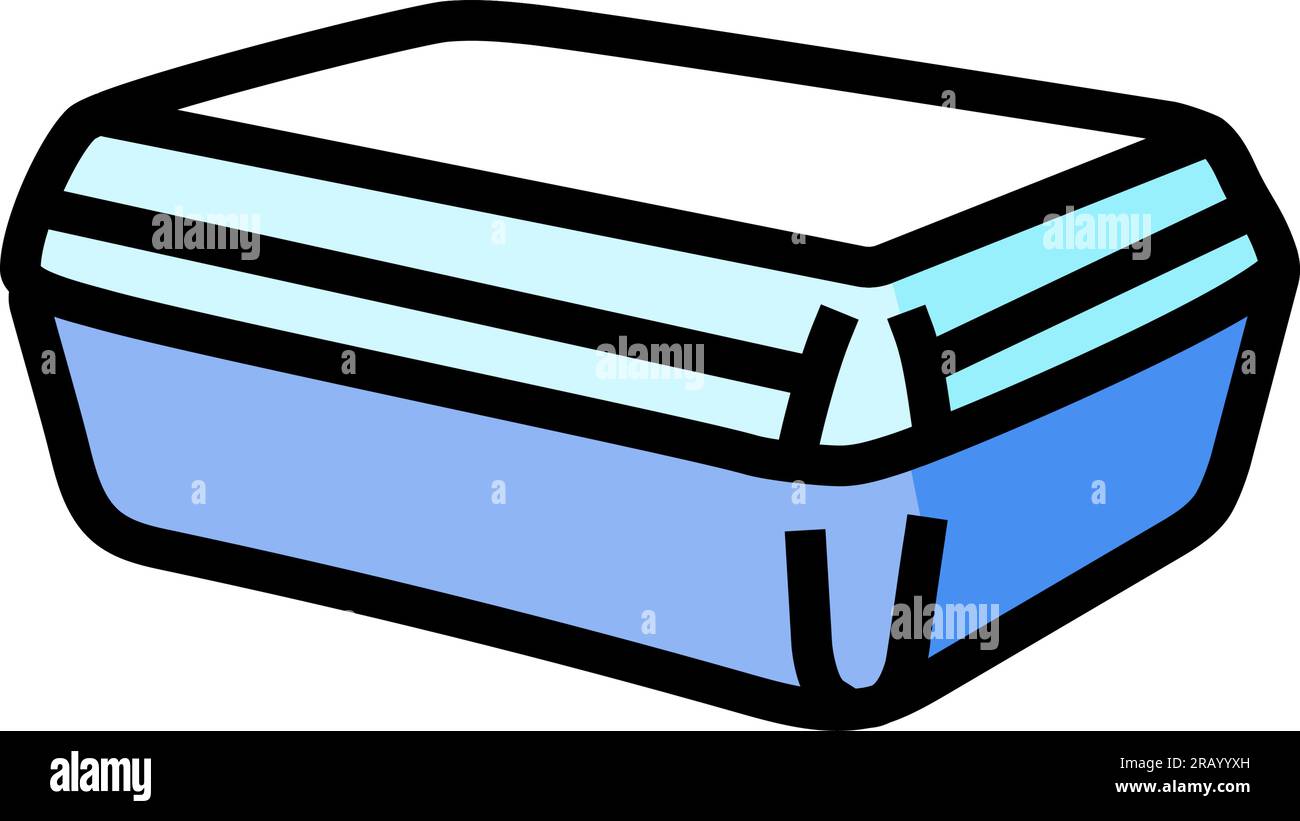 Empy Lunch Box Clip Art