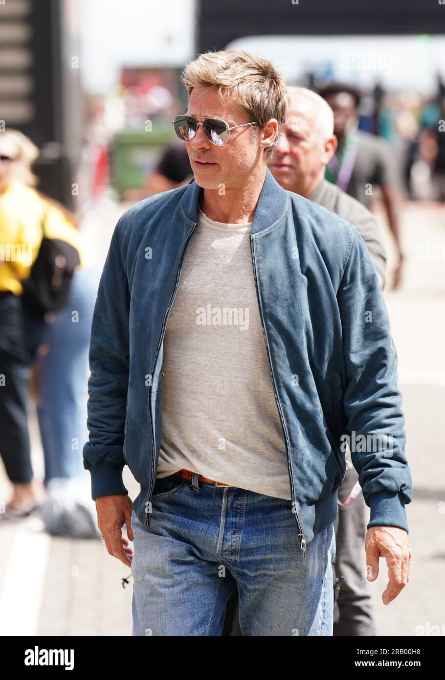 Brad pitt f1 hi-res stock photography and images - Alamy