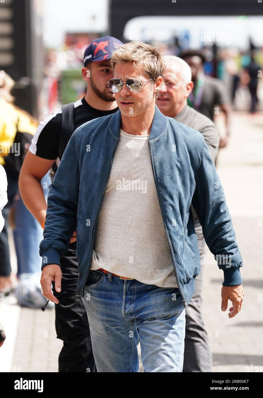 Brad pitt f1 hi-res stock photography and images - Alamy