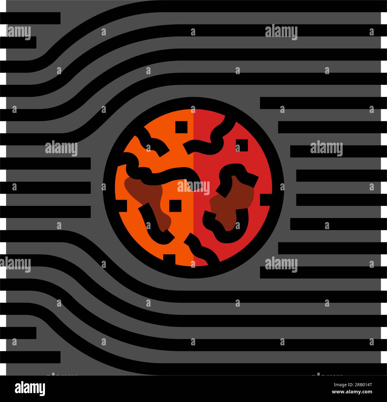 Martian system exploration Stock Vector Images - Alamy