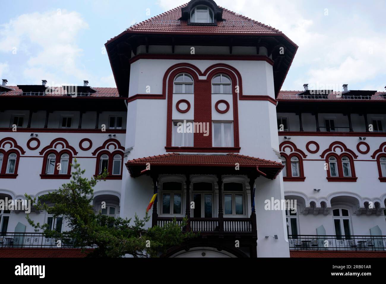 Caraiman Monastery in Busteni Mountains in Romania Stock Photo - Alamy
