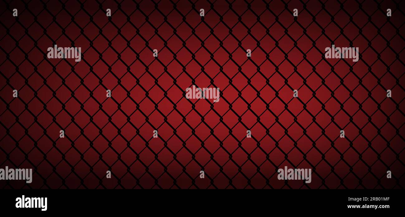 Steel wire chain, line fence. Chainlink fence. Safety fence pattern ...