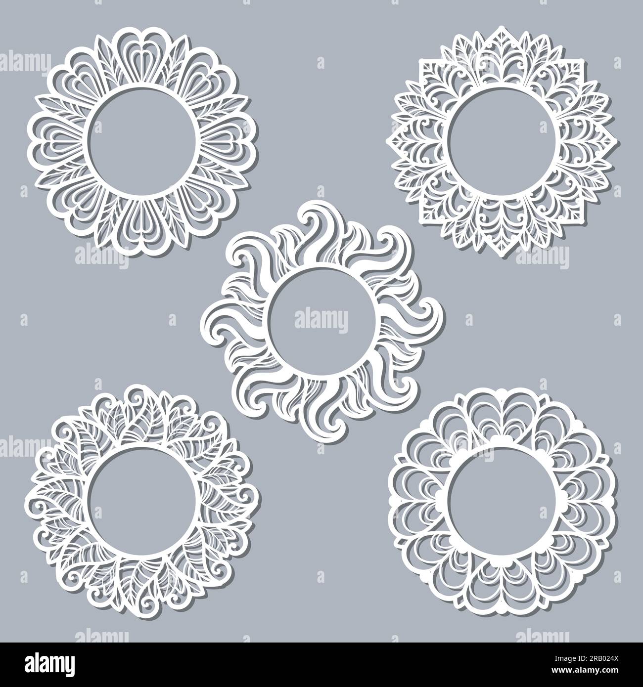 Oval cut paper hi-res stock photography and images - Alamy