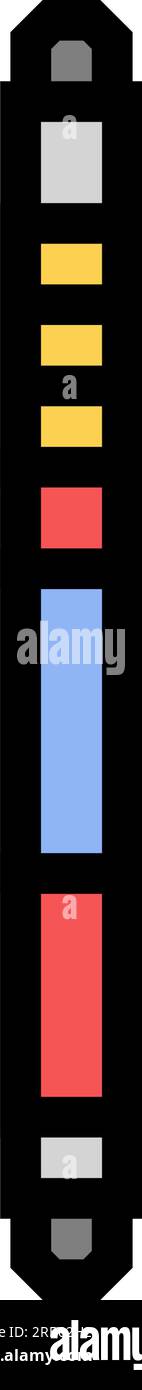 nuclear fuel rod energy color icon vector illustration Stock Vector ...