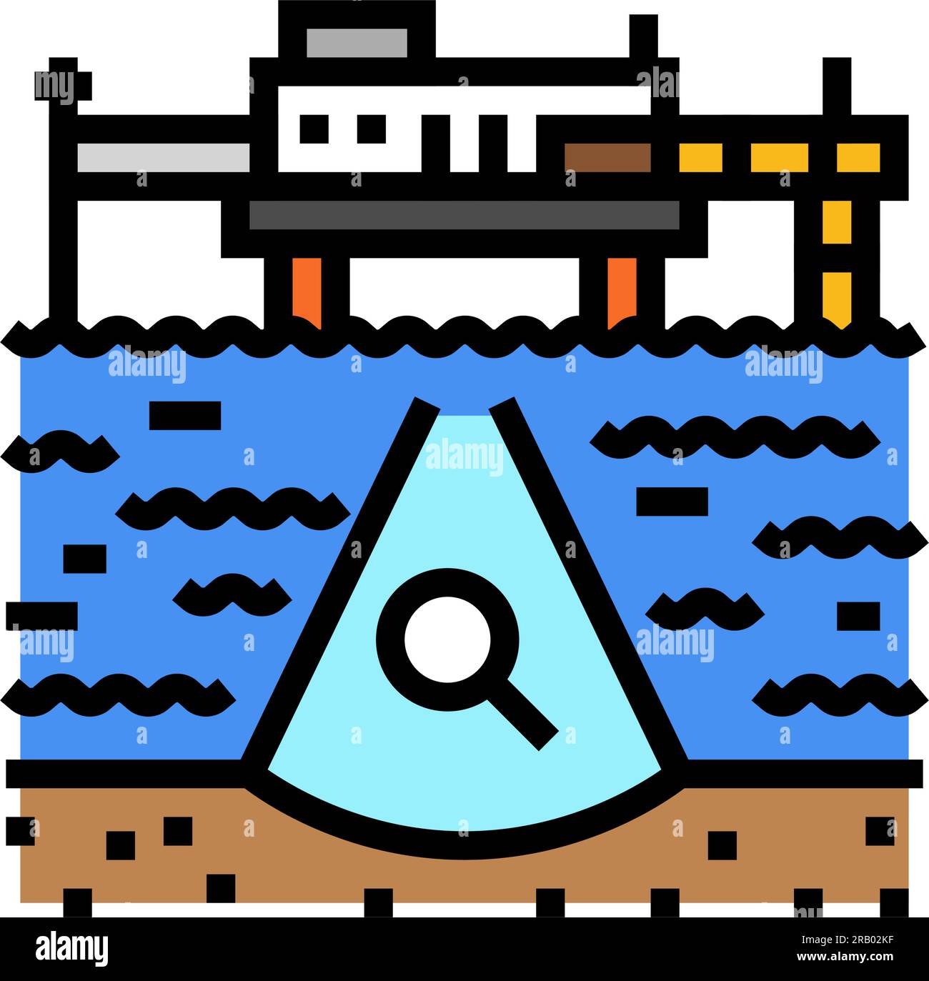 Exploration construction worker Stock Vector Images - Alamy