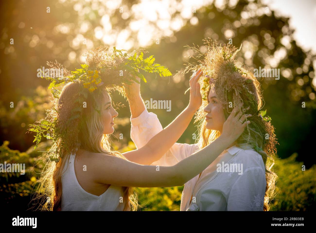 London, UK. 6th July 2023. Ukrainians celebrate Ivana-Kupala in ...