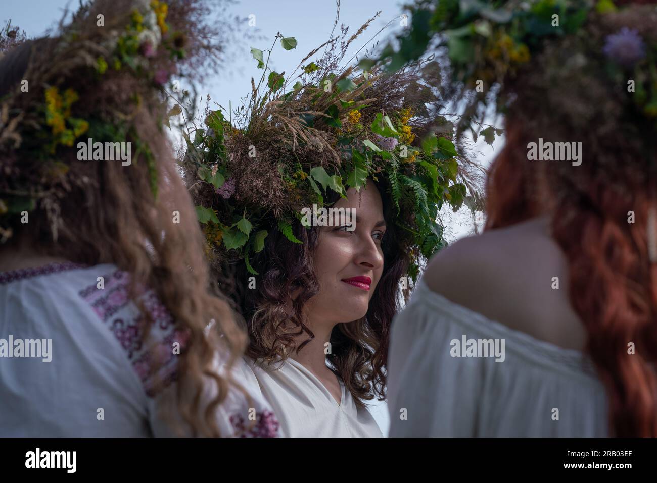 London, UK. 6th July 2023. Ukrainians celebrate Ivana-Kupala in ...