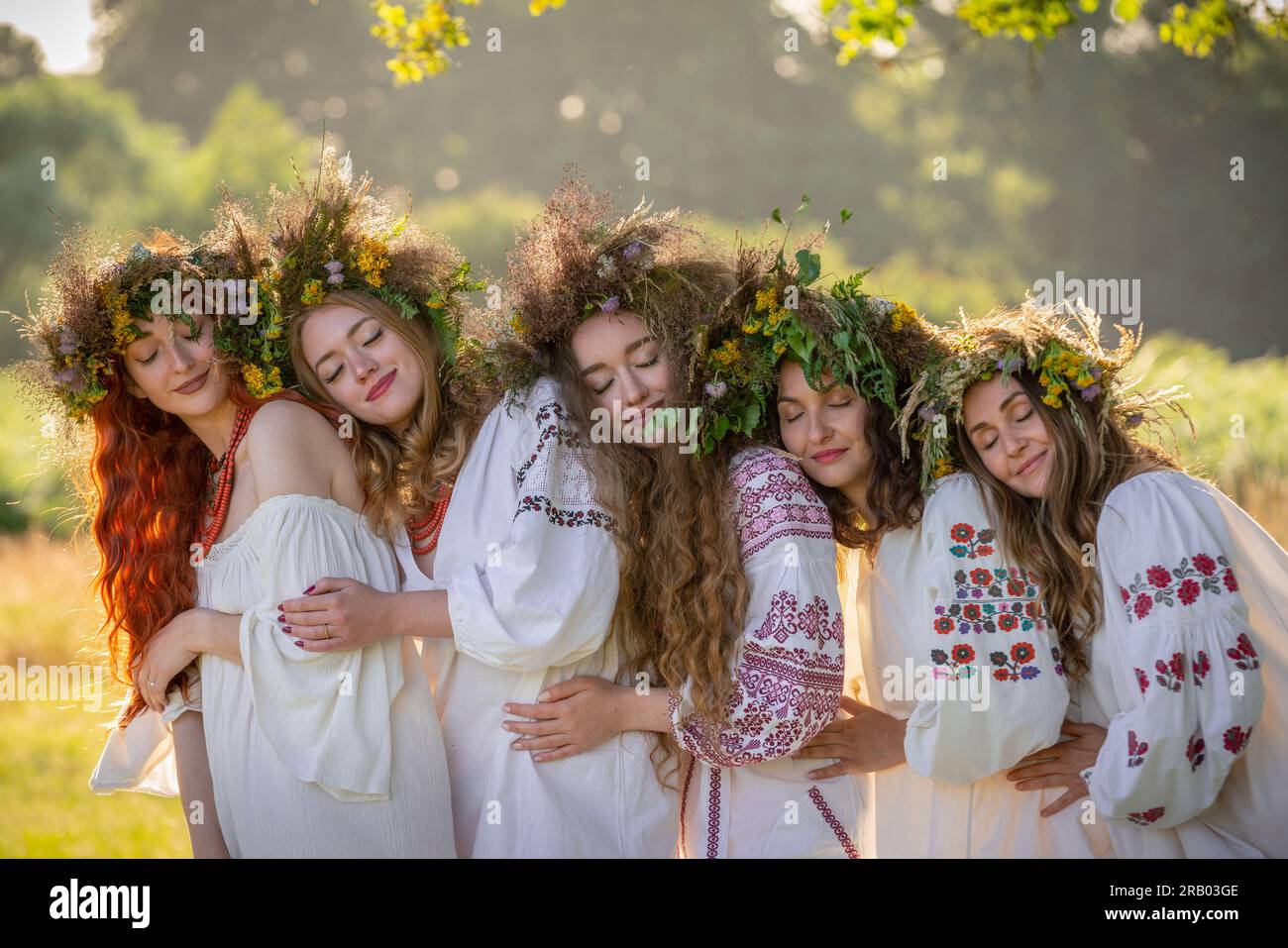 London, UK. 6th July 2023. Ukrainians celebrate Ivana-Kupala in ...