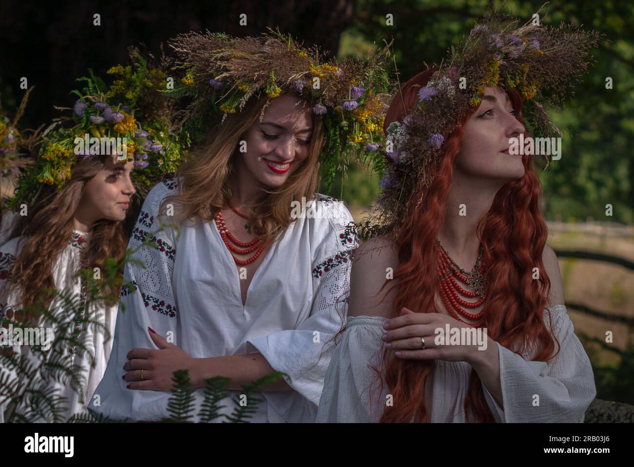 London, UK. 6th July 2023. Ukrainians celebrate Ivana-Kupala in ...