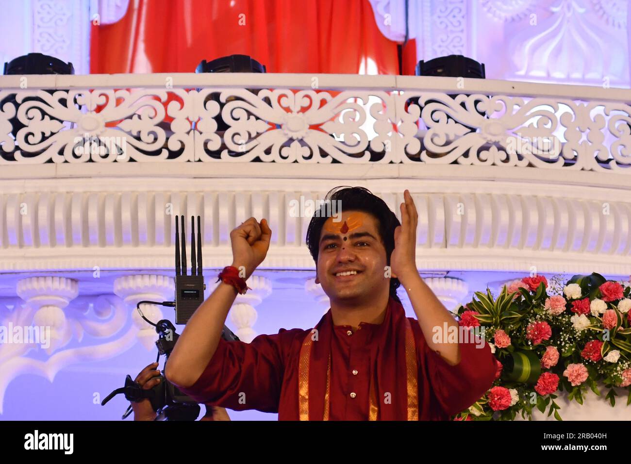 Dhirendra krishna shastri hi-res stock photography and images - Alamy
