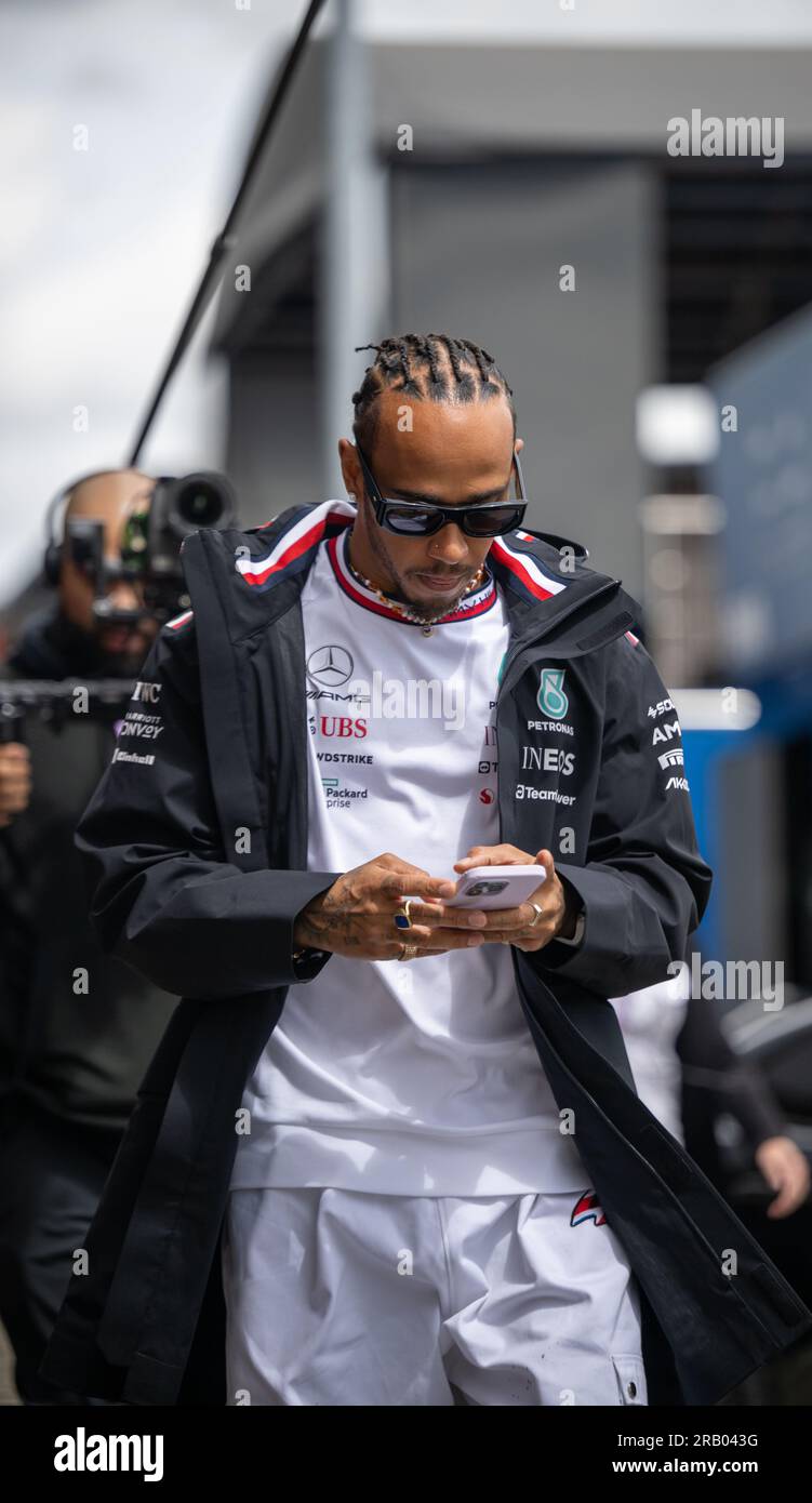 Lewis hamilton podium 2023 hi-res stock photography and images - Alamy