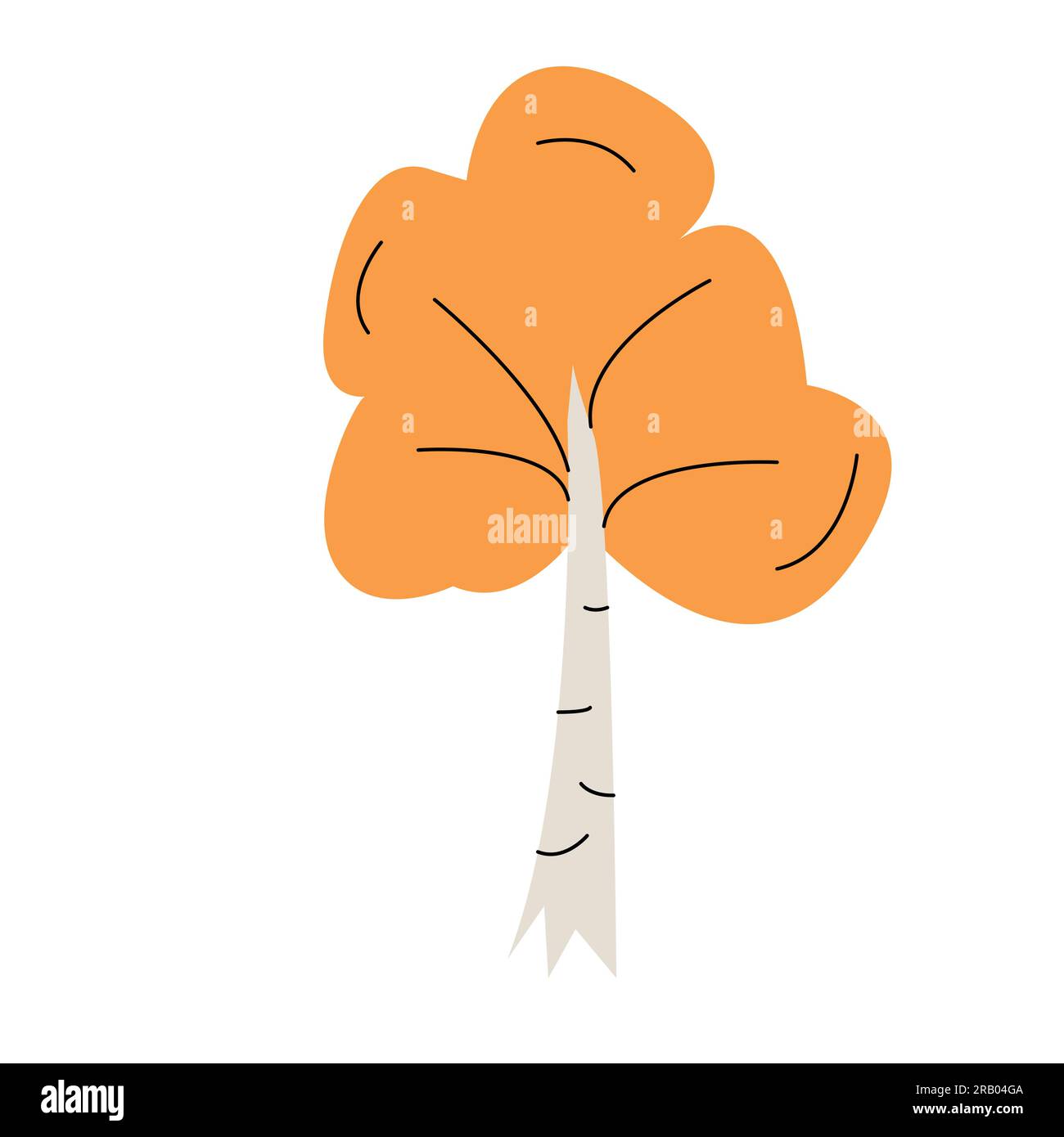 Trees cartoon Cut Out Stock Images & Pictures - Alamy