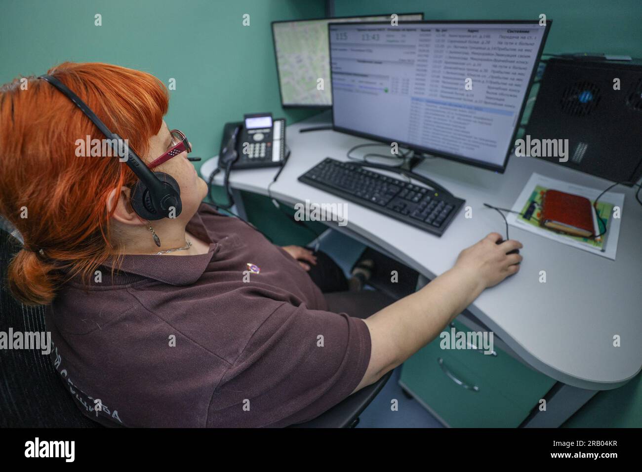 Dispatch room hi-res stock photography and images - Alamy
