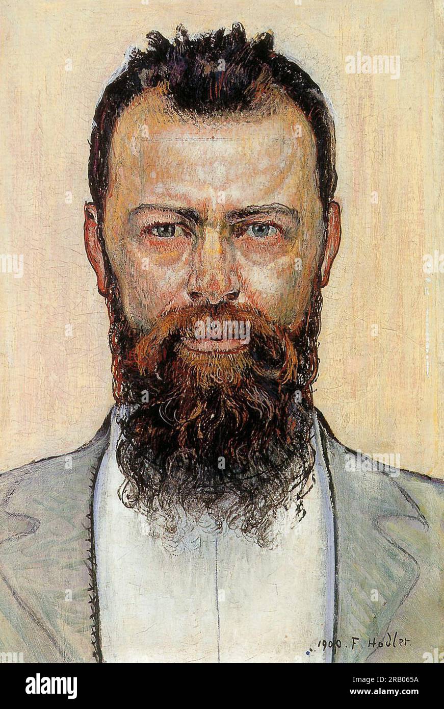 Self portrait ferdinand hodler hi-res stock photography and images - Alamy