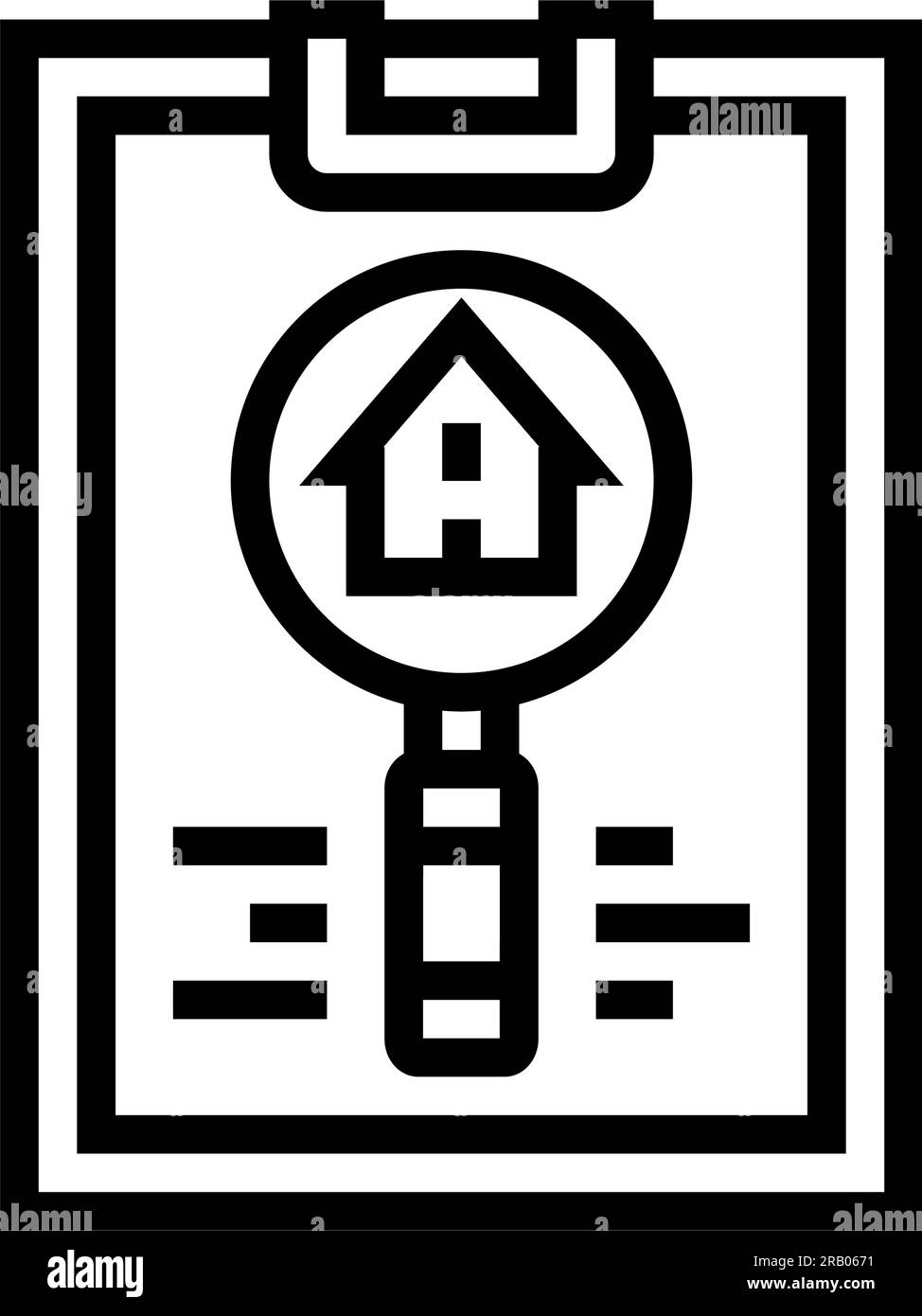 building inspection civil engineer line icon vector illustration Stock ...