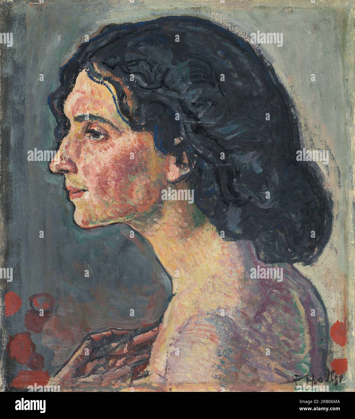Giulia Leonardi 1910 by Ferdinand Hodler Stock Photo - Alamy