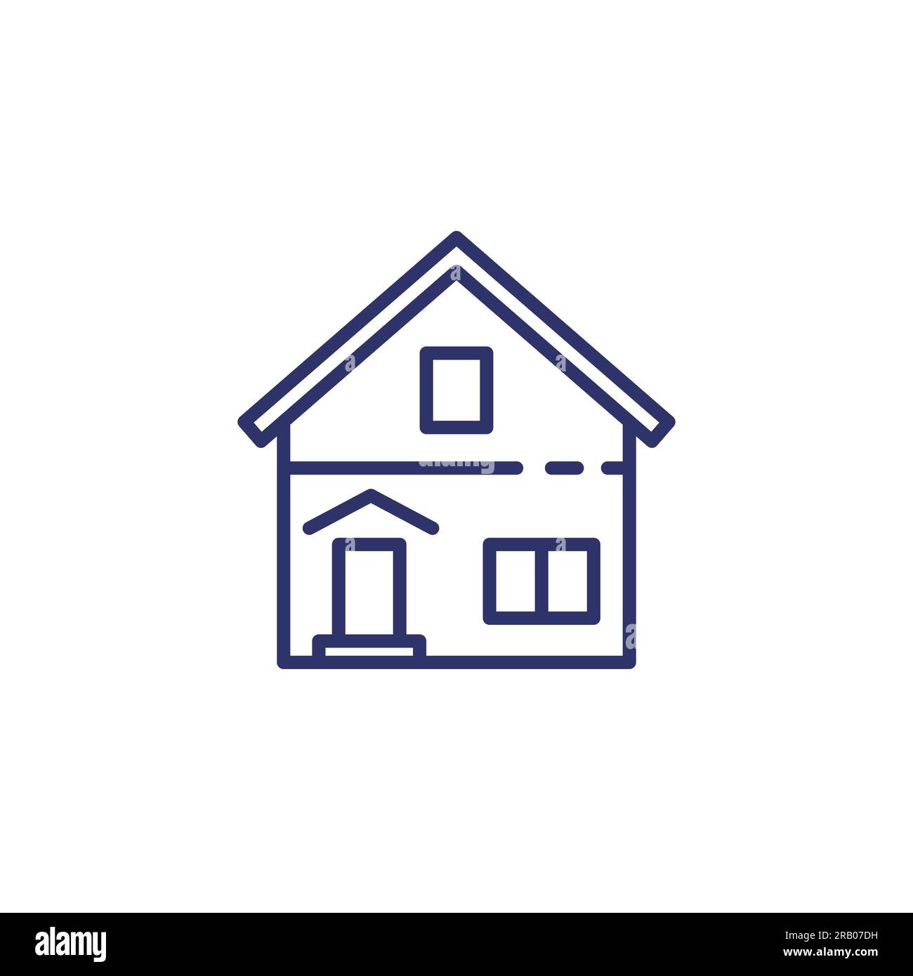 Suburb suburban suburbia Stock Vector Images - Alamy
