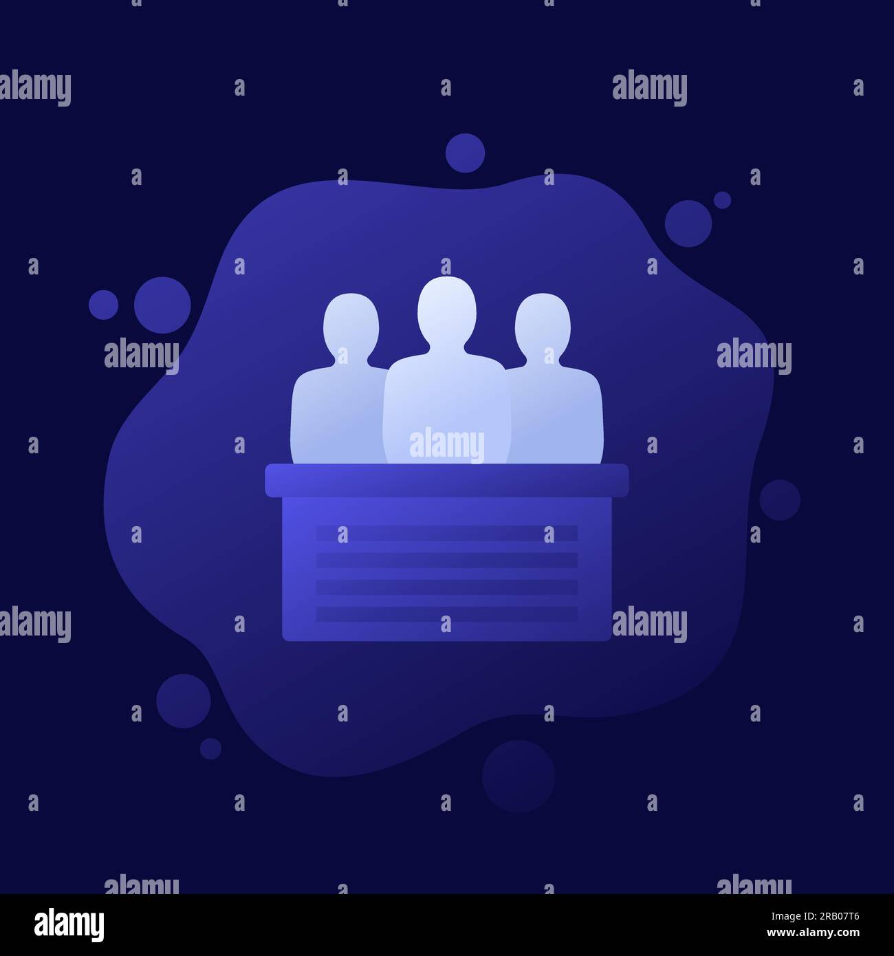 Board committee Stock Vector Images - Alamy