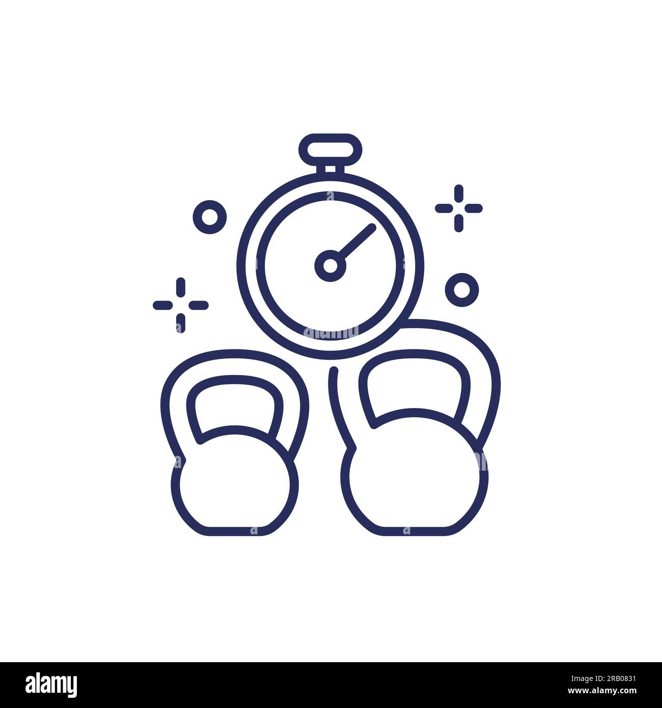 High intensity interval training Stock Vector Images - Alamy