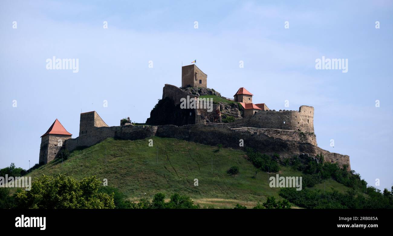 Rupea citadel is one of the oldest archaeological sites in hi-res stock ...