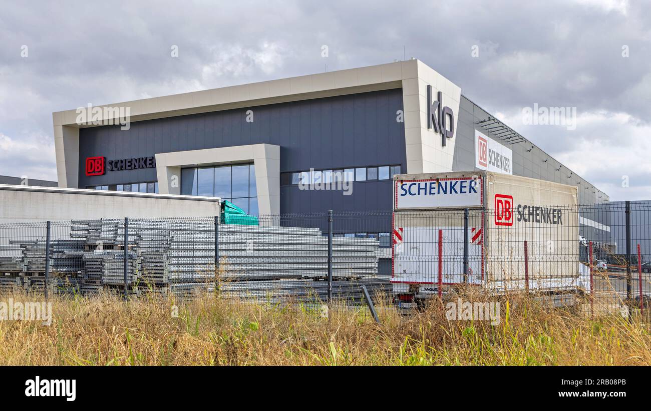 Simanovci, Serbia - August 22, 2022: German Company Db Schenker New ...