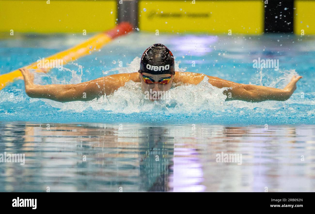 Berlin, Germany. 06th July, 2023. Swimming: German championship ...