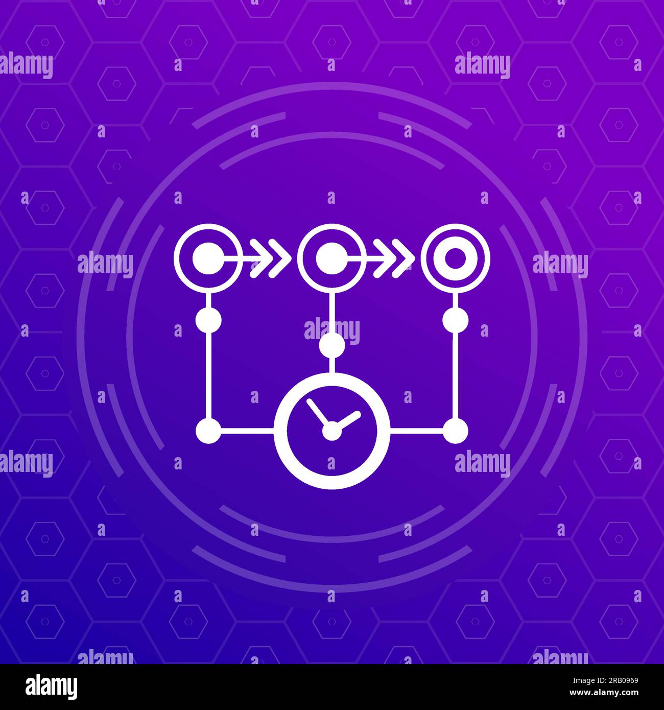 Timeline Sequence Icon Vector Design Stock Vector Image And Art Alamy