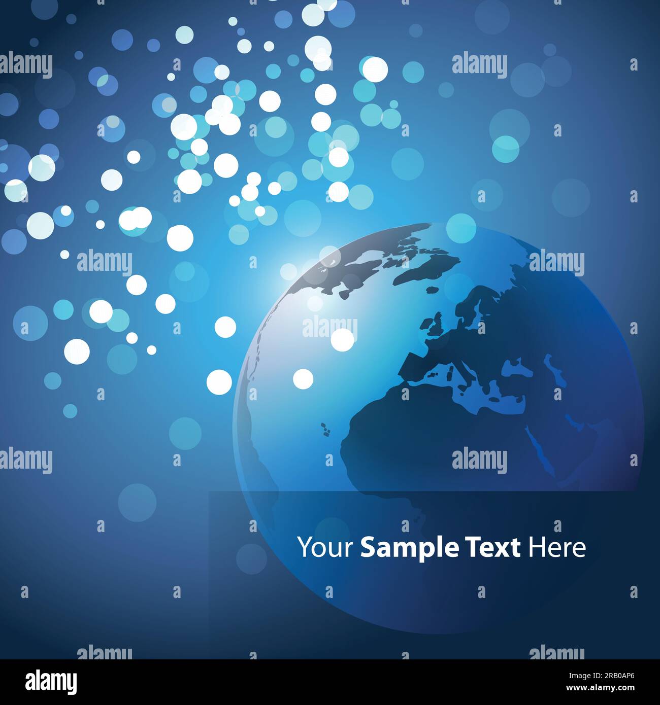 Earth Globe Design in Abstract Background Stock Vector Image & Art - Alamy