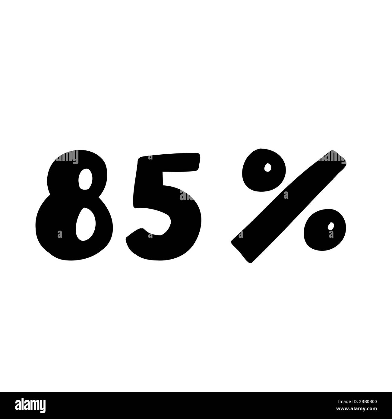 Sale 85 percent Stock Vector Images - Alamy